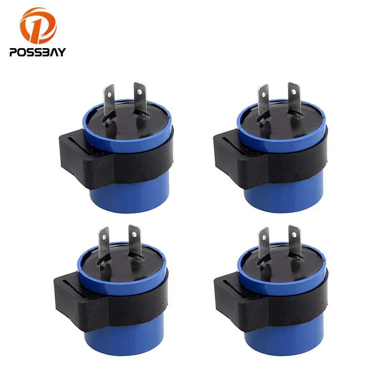 4Pcs-DC-6V-12V-Input-Motorcycle-Indicator-Relay-Flasher-Blue-Inbuilt ...