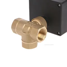 Dn15 Dn20 Dn25 Dn32 Dn40 Electric Ball Valve Ac220v 3-wire 2-way Control Brass Thread Electric ...