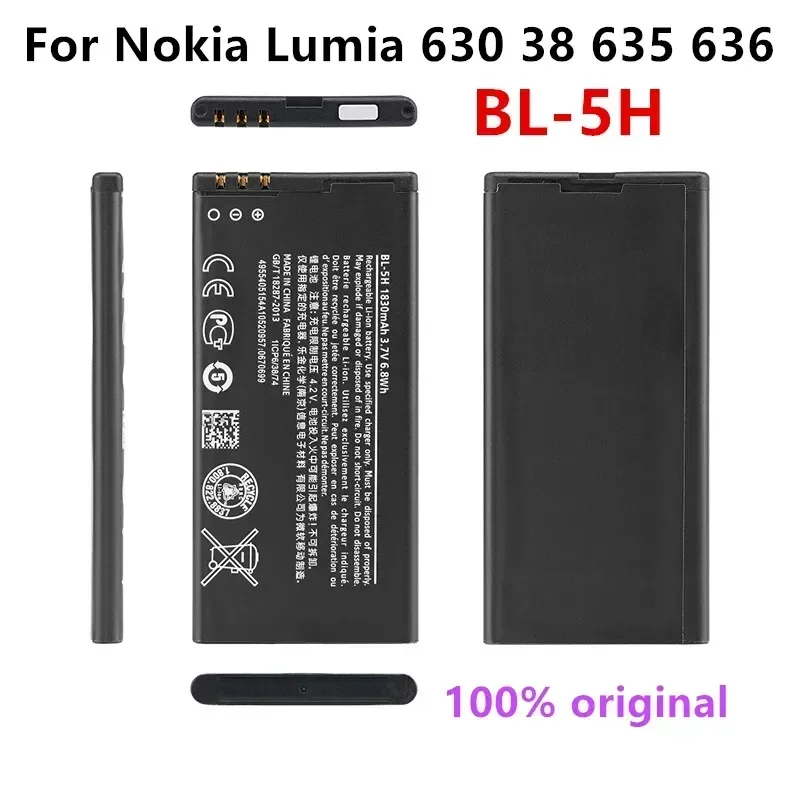 Original-BL-5H-1830mAh-Replacement-Battery-For-Nokia-Lumia-630-38-635 ...