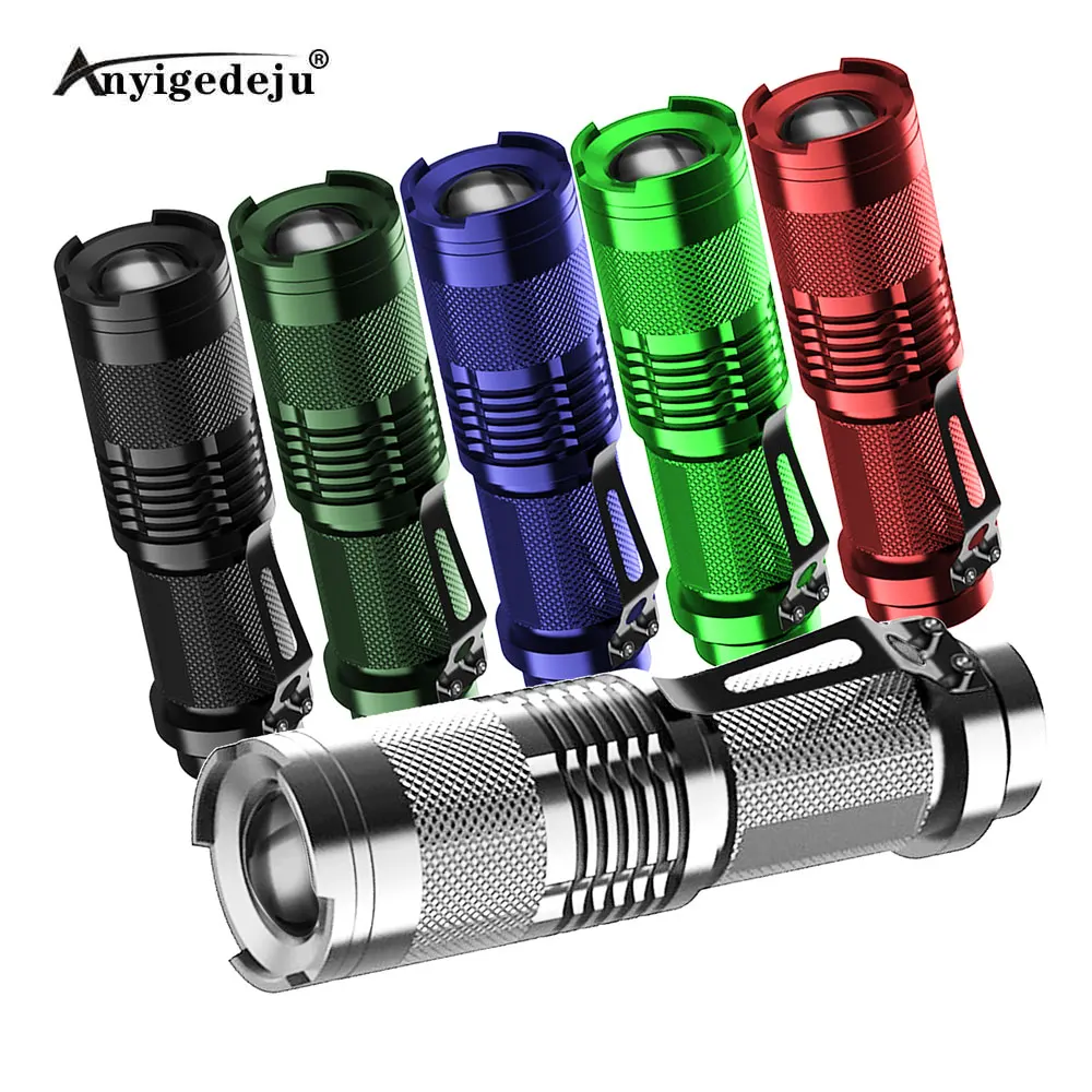 Lampe Torche Longue Portée POCKETMAN Mini Lampe De Poche LED 7W Super ...