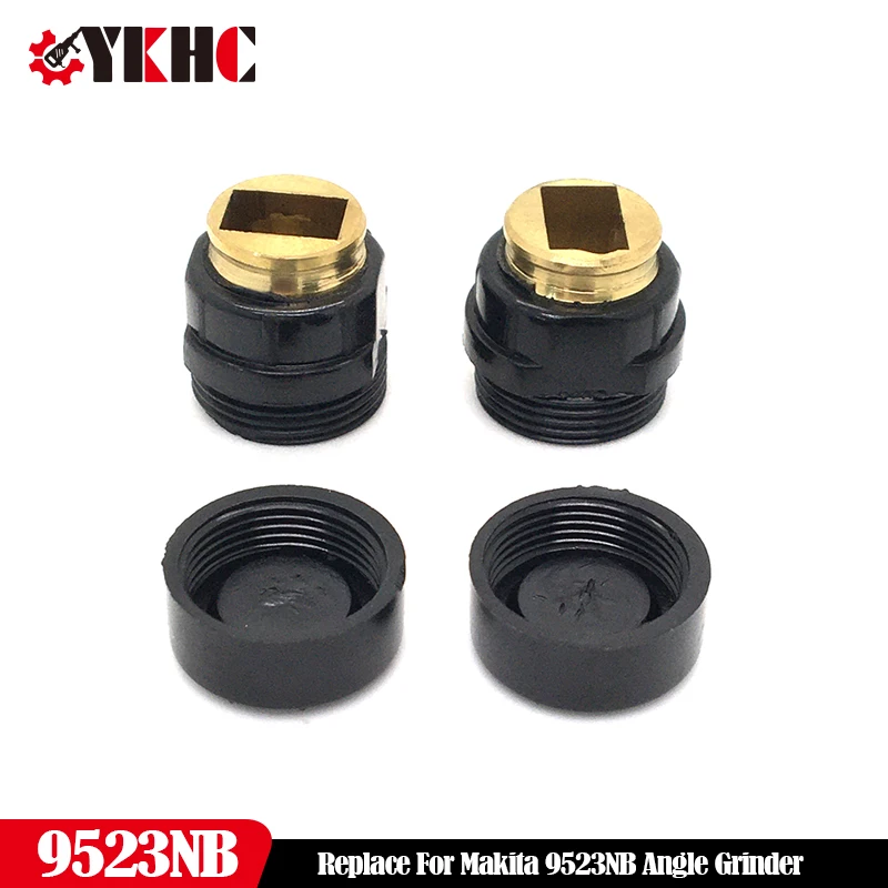 1Set-Carbon-Brush-Holder-Cap-Set-Replace-For-Makita-9523NB-9523-NB ...