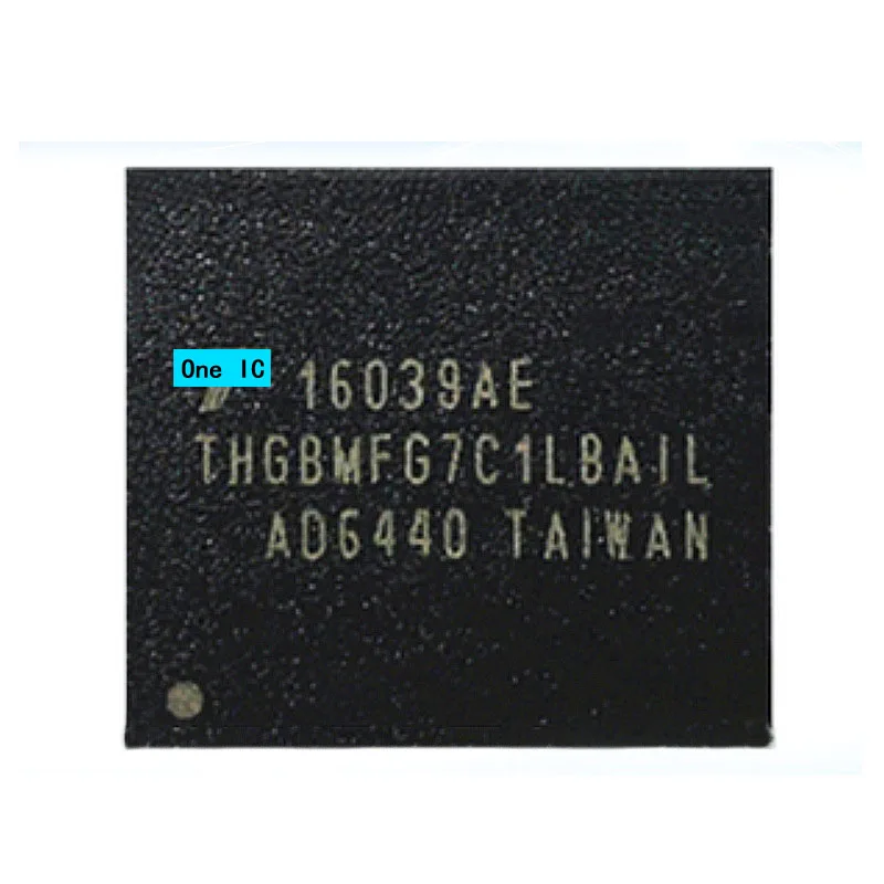 100-Original-THGBMFG7C1LBAIL-THGBMFG7C1LBA1L-EMMC-FBGA153-Brand-New ...