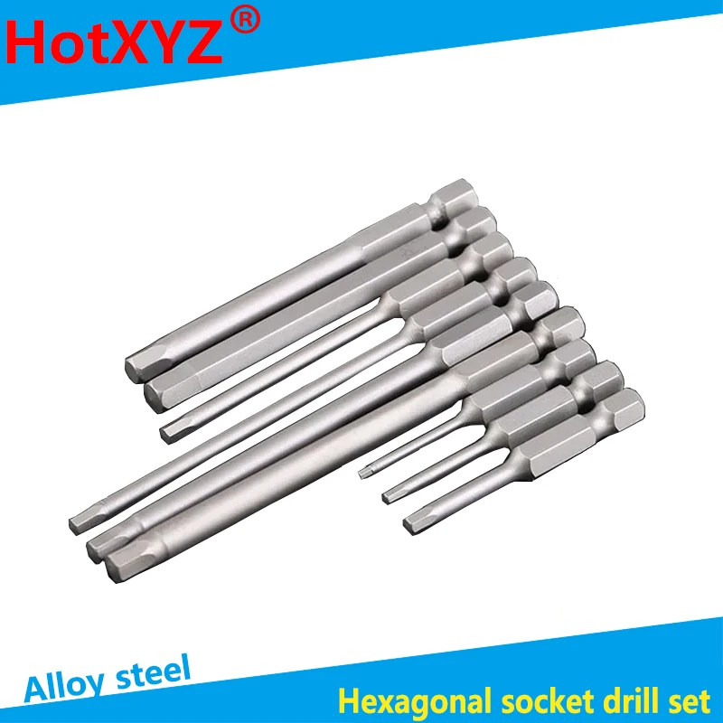 Hexagonal-Socket-Electric-Screwdriver-Bits-Hex-Socket-Bits-Group-Alloy ...