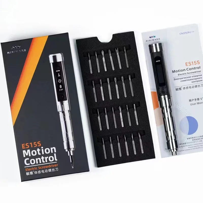 New ES15S Intelligent Motion Control Electric Screwdriver USB ...
