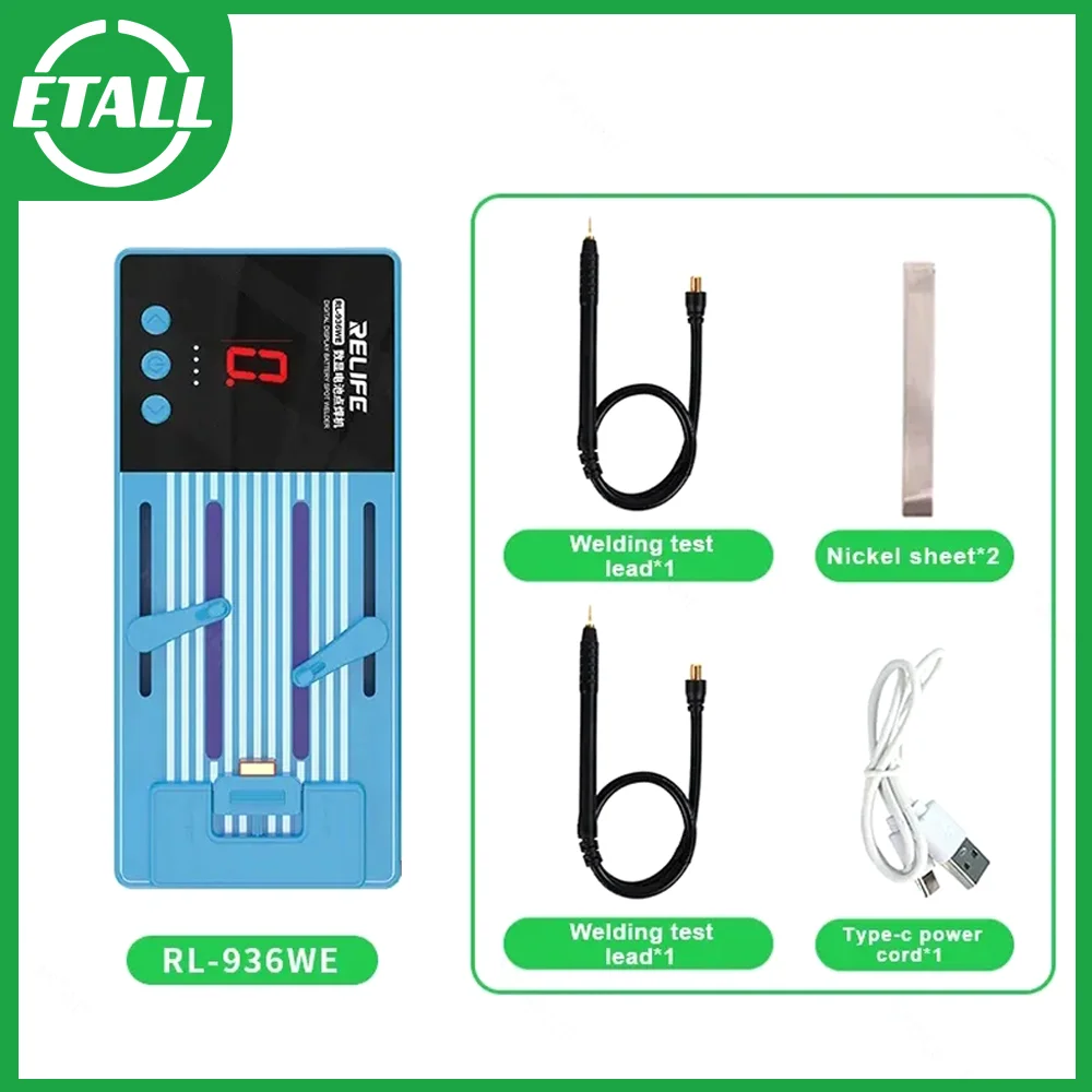 RELIFE-RL-936WE-Spot-Welding-Machine-Adjustable-6-Gears-DIY-With-Quick ...