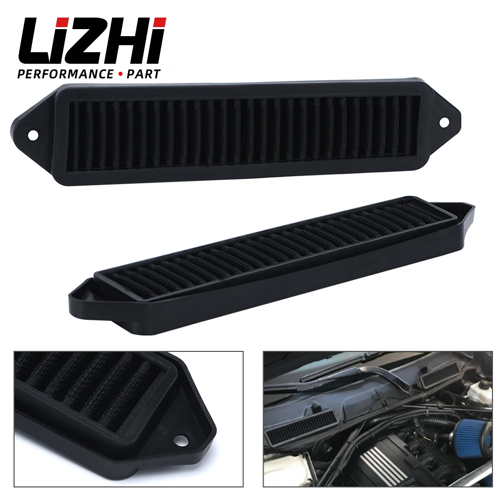Cabin Air Cowl Filter For BMW E Chassis Only E82 E88 E90 E91 E92 E93 X1 ...