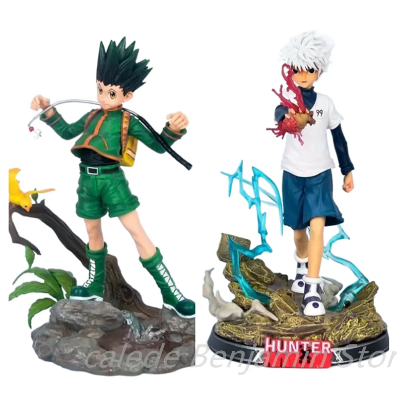 Hunter X Hunter Gon Freecss Killua Zoldyck Pvc Figure Model Statue Collection Toy - Action ...