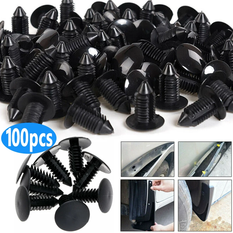 10-100pcs-Car-Interior-Roof-Fixing-Buckles-Barbed-Wire-Clip-Auto ...