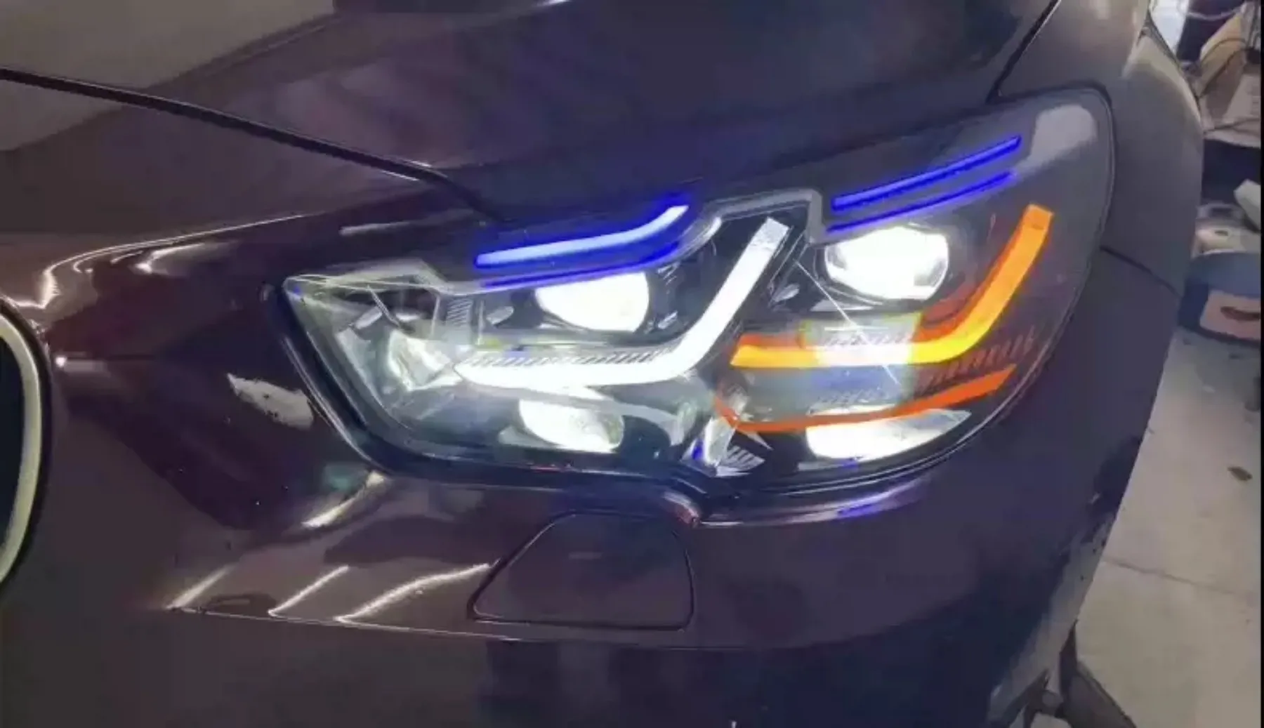 Front-headlamp-Led-Headlight-for-BMW-5-Series-GT-528i-535-550-F07-10-17 ...