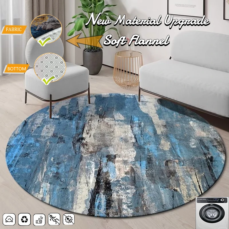 Nordic-Abstract-Round-Mat-Carpet-Living-Room-Sofas-Decoration-Area-Rugs ...