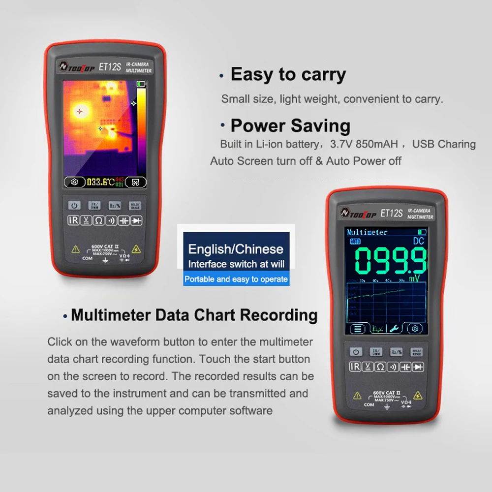 2In1-Thermal-Camera-Multimeter-ET12S-Digital-6000-Count-Touch-Screen ...