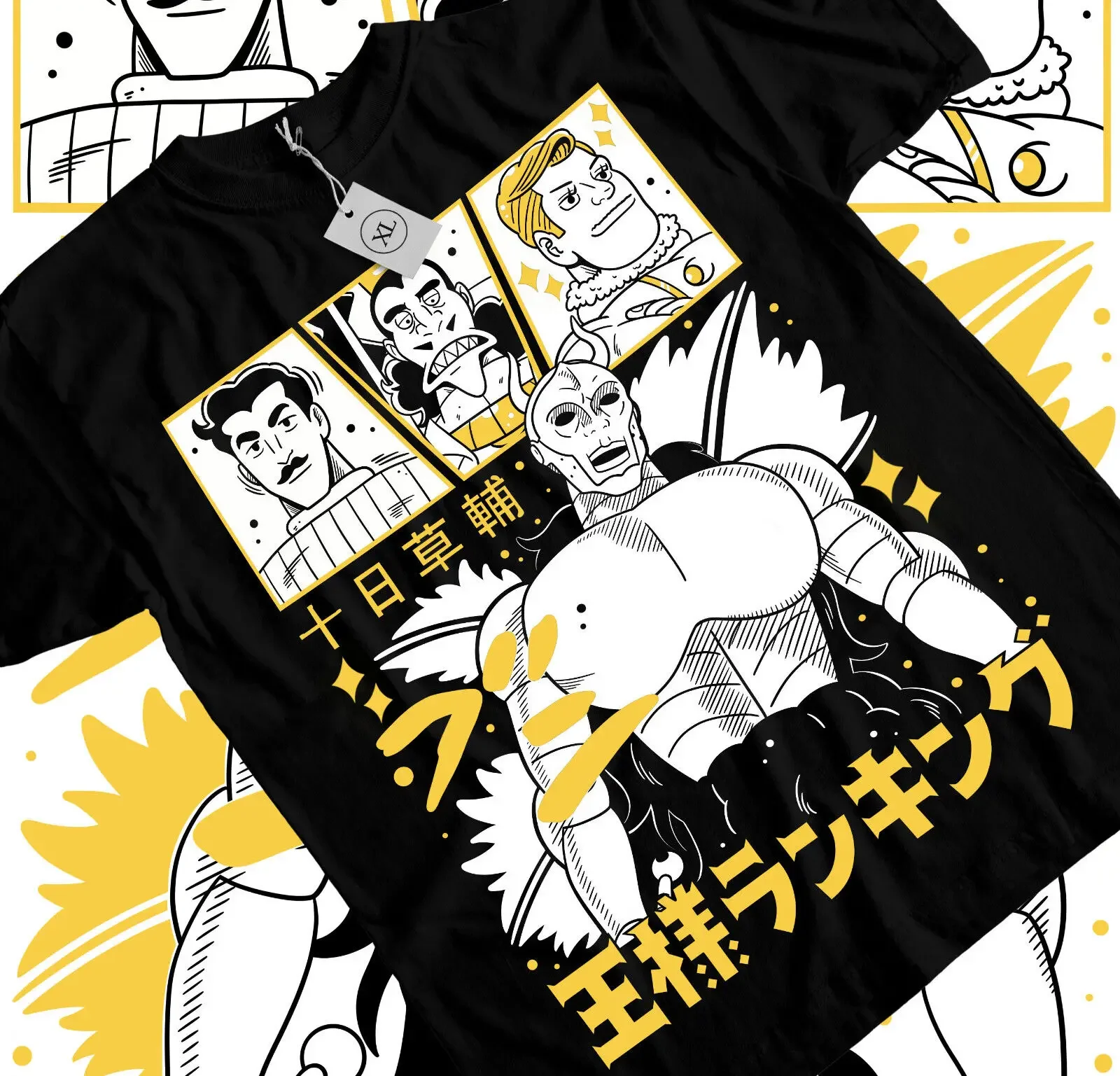 Ouken-Ousama-Ranking-T-shirt-Ranking-Of-Kings-Bojji-Tshirt-Kage-Apeas ...