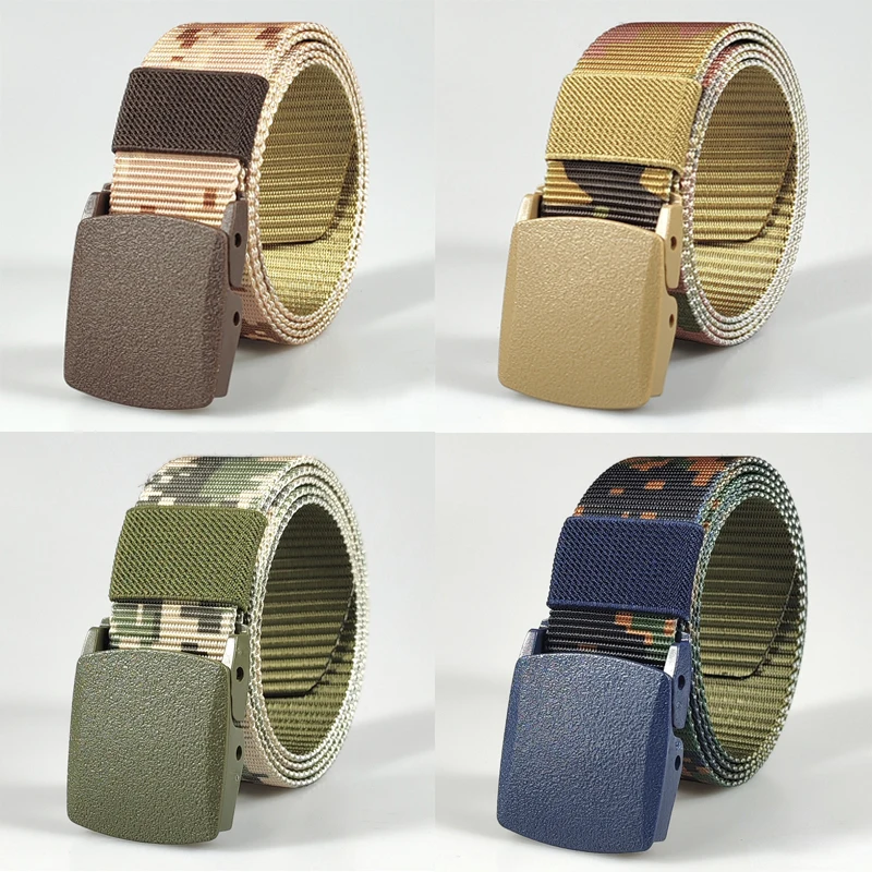 multi-function-Canvas-Belts-for-Men-Women-Unisex-Outdoor-Automatic ...