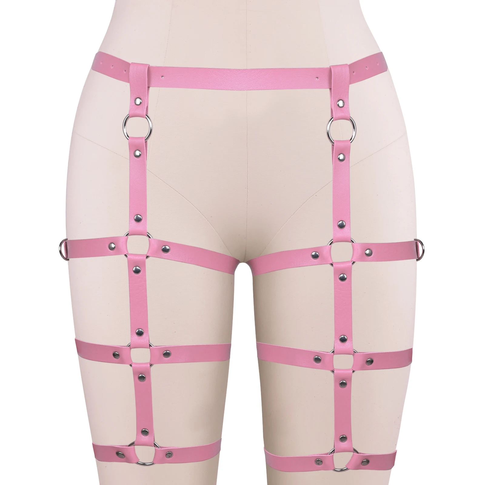 Leather Sexy Women Sexy Body Harness Belt Adjust Size Underwear Chain Decoration Garters Erotic ...