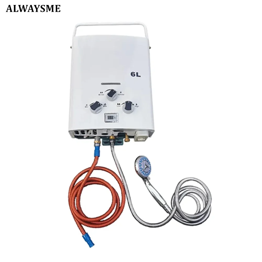 ALWAYSME Gas LPG 6L Water Heater For RV , Caravan Campers, Motorhome