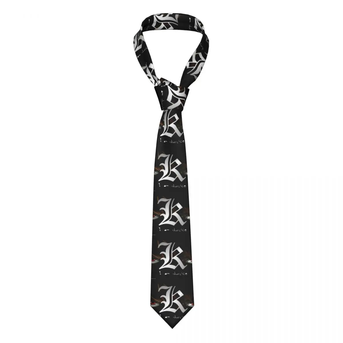 Light Yagami Neckties Unisex Polyester 8 cm Anime Death Note Neck Tie ...