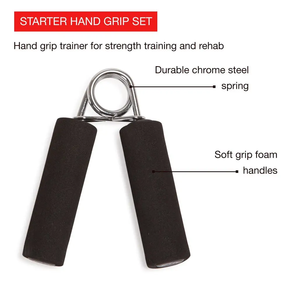 Blue - Exercice de force du poignet réglable, pour renforcer la poignée ...