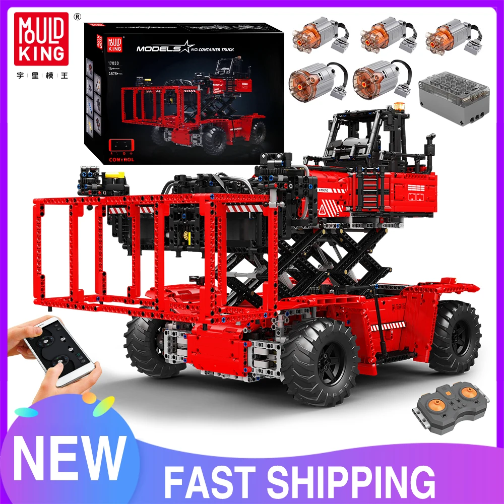 Mould-King-17029-17030-Technical-Car-Toys-The-RC-Motorized-Container ...