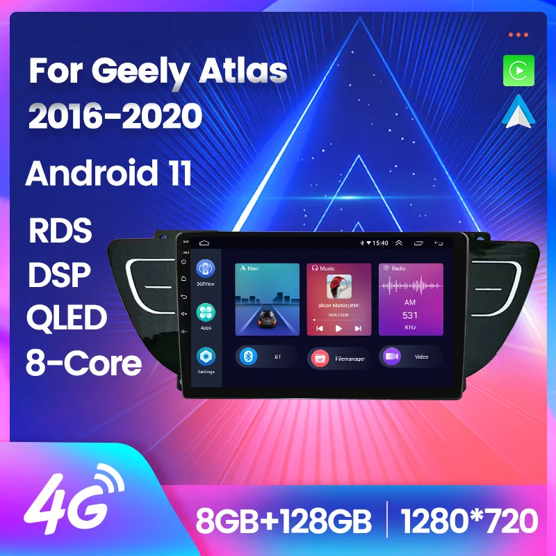 Android-11-Car-Radio-Carplay-For-Geely-Atlas-NL-3-2016-2020-Video ...