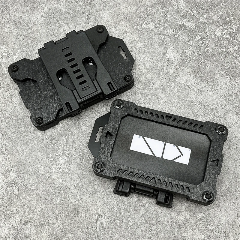 Tactical-Card-Holder-With-Molle-Clip-Cyberpunk-Style-1Pcs-ID-Badge-EDC ...