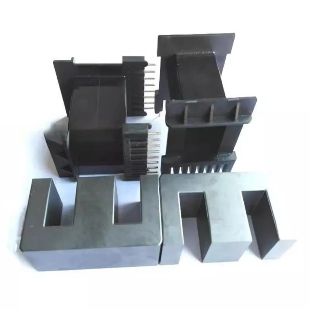 EE65 power transformer core skeleton horizontal 8 + 8 pin 6503 bakelite ...