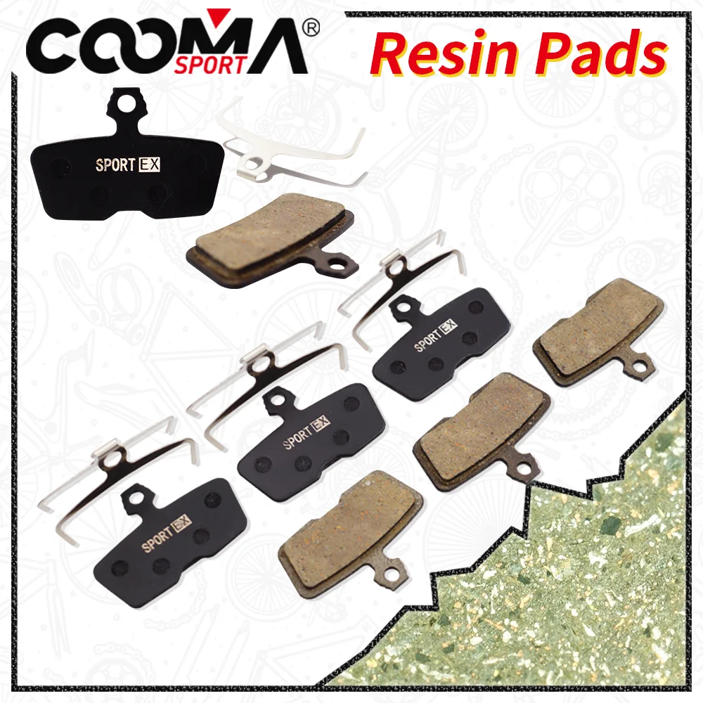 4 Pairs, Bicycle Disc Brake Pads for AVID SRAM CODE R, NEW CODE, Guide ...
