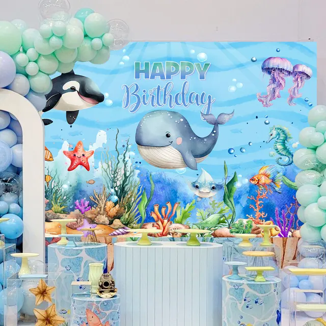 Ocean Theme Ideas Shop Ocean Theme Birthday Party For Sale On Shopee