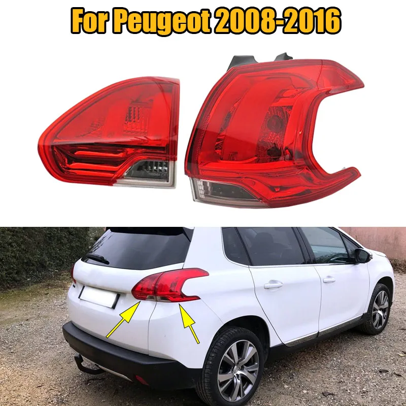 9678074280-Left-Right-Rear-Tail-Light-Assembly-Reversing-Light-Rear ...