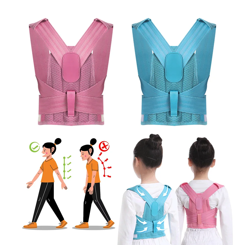 Adjustable-Teens-Children-Posture-Corrector-Back-Support-Belt-Kids ...
