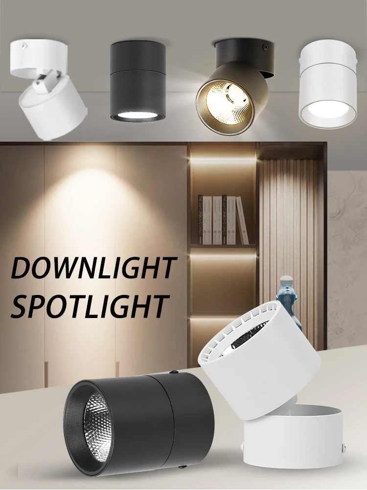 LED-Ceiling-Spot-Light-Indoor-Downlight-Foldable-Spotlight-Fixture ...