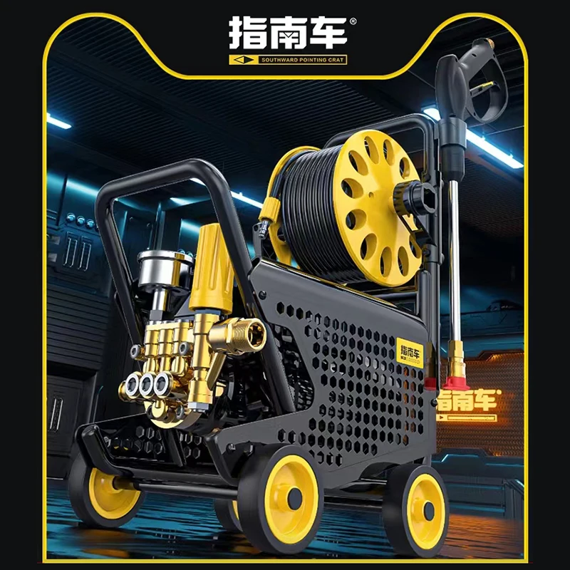 250Bar-High-Pressure-Washer-220V-Portable-Car-Wash-with-Snow-Foam-Lance ...