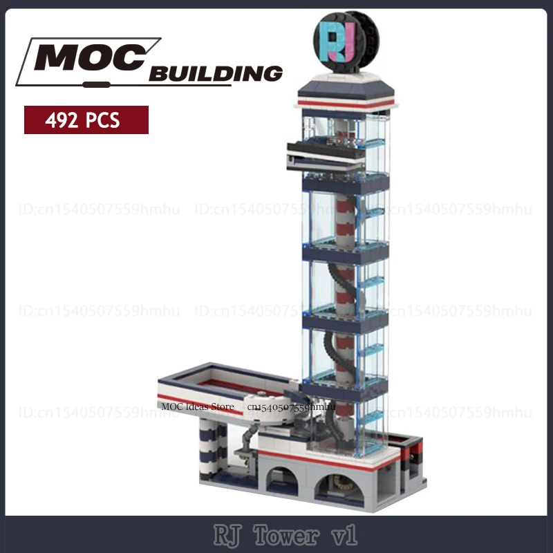 GBC-Module-Tower-v1-Vertical-Screw-Conveyor-MOC-Building-Blocks-DIY ...