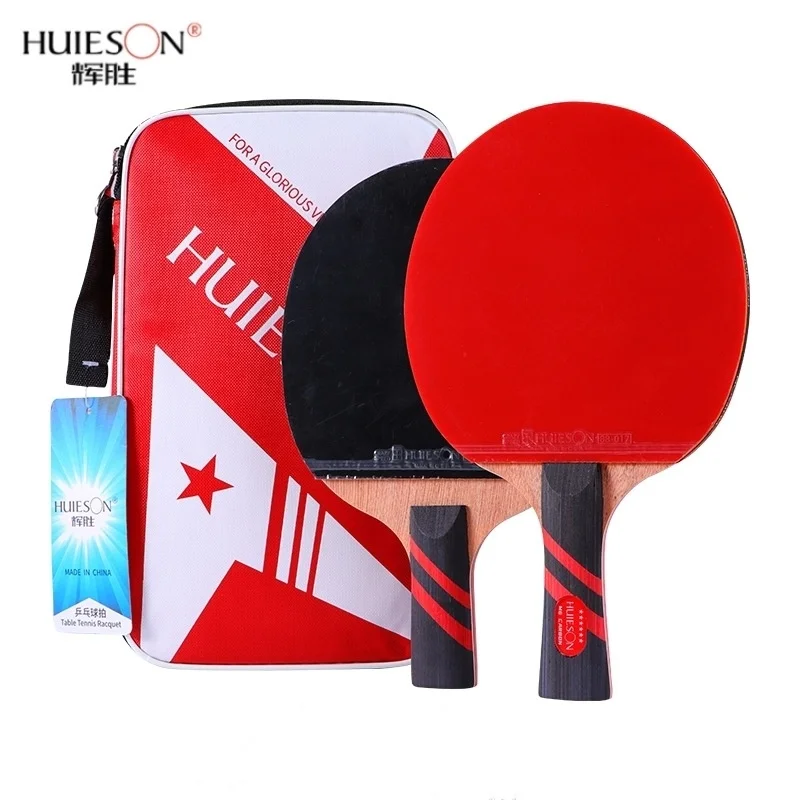 Professional-6-Star-Ping-Pong-Rackets-Set-7-Layers-Pure-Wood-Table ...