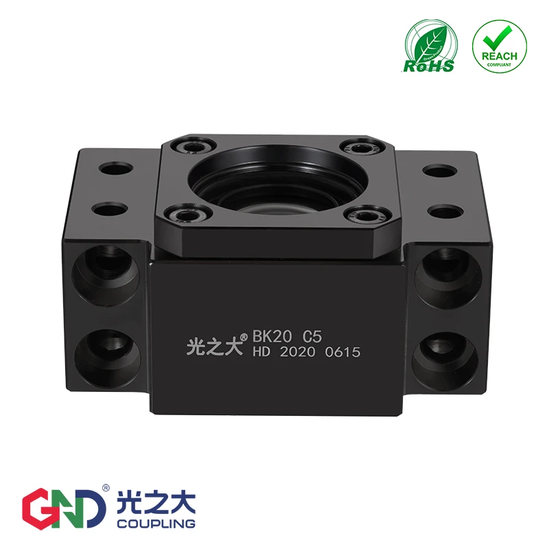 Heavy-Load-Ball-Screw-end-Support-Block-Seat-C5-Bearing-Unit-wbk25 ...