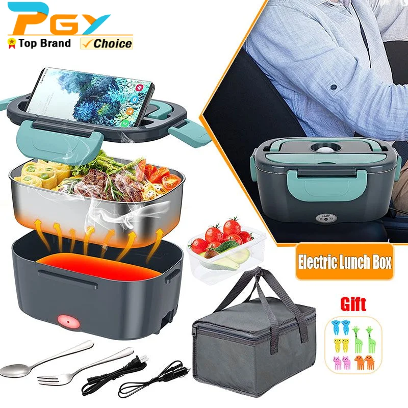 Electric-Lunch-Box-Food-Warmer-12V-220-110V-Portable-Food-Heater-for ...