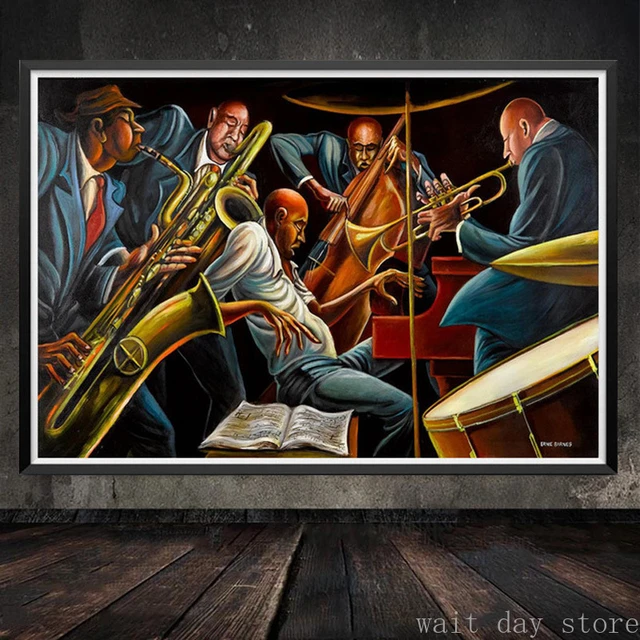 Jazz Art Posters