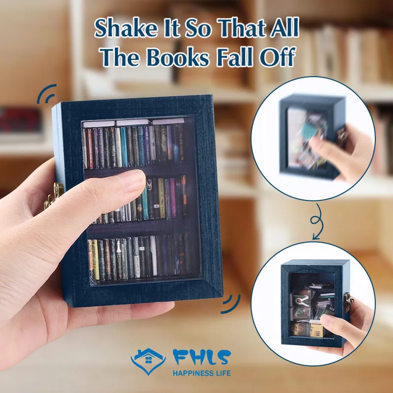 Portable-Tiny-Library-Anti-Anxiety-Bookshelf-Ornament-Wooden-Bookshelf ...
