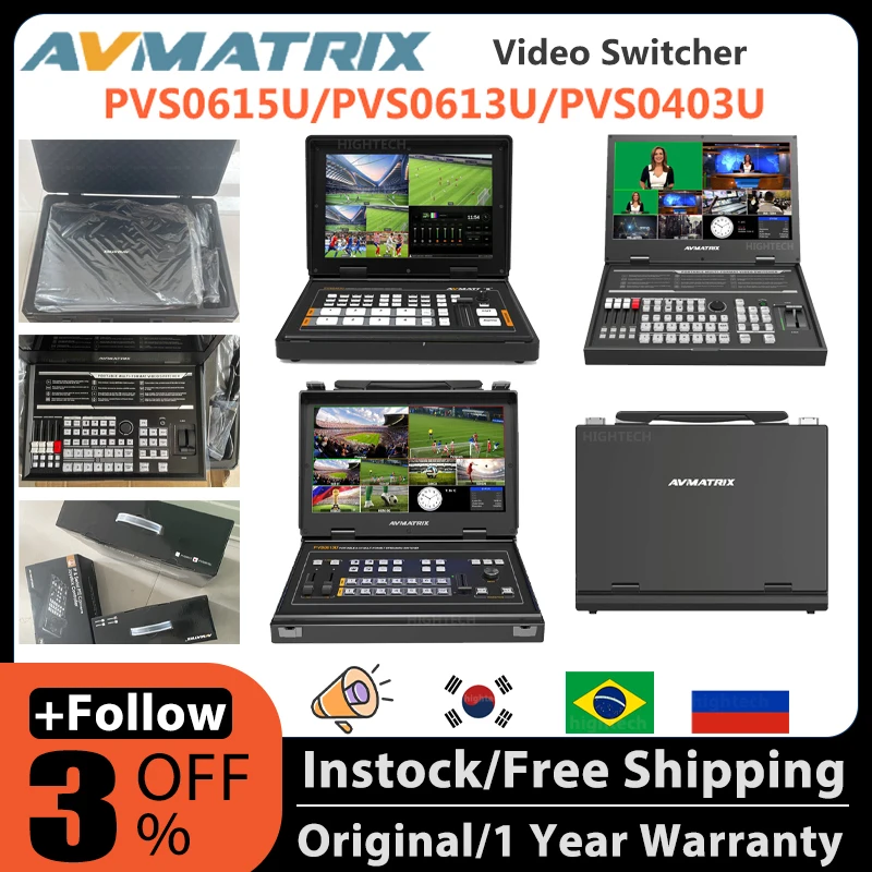 Avmatrix-PVS0615-PVS0615U-PVS0613-PVS0613U-PVS0403U-Video-Switcher ...