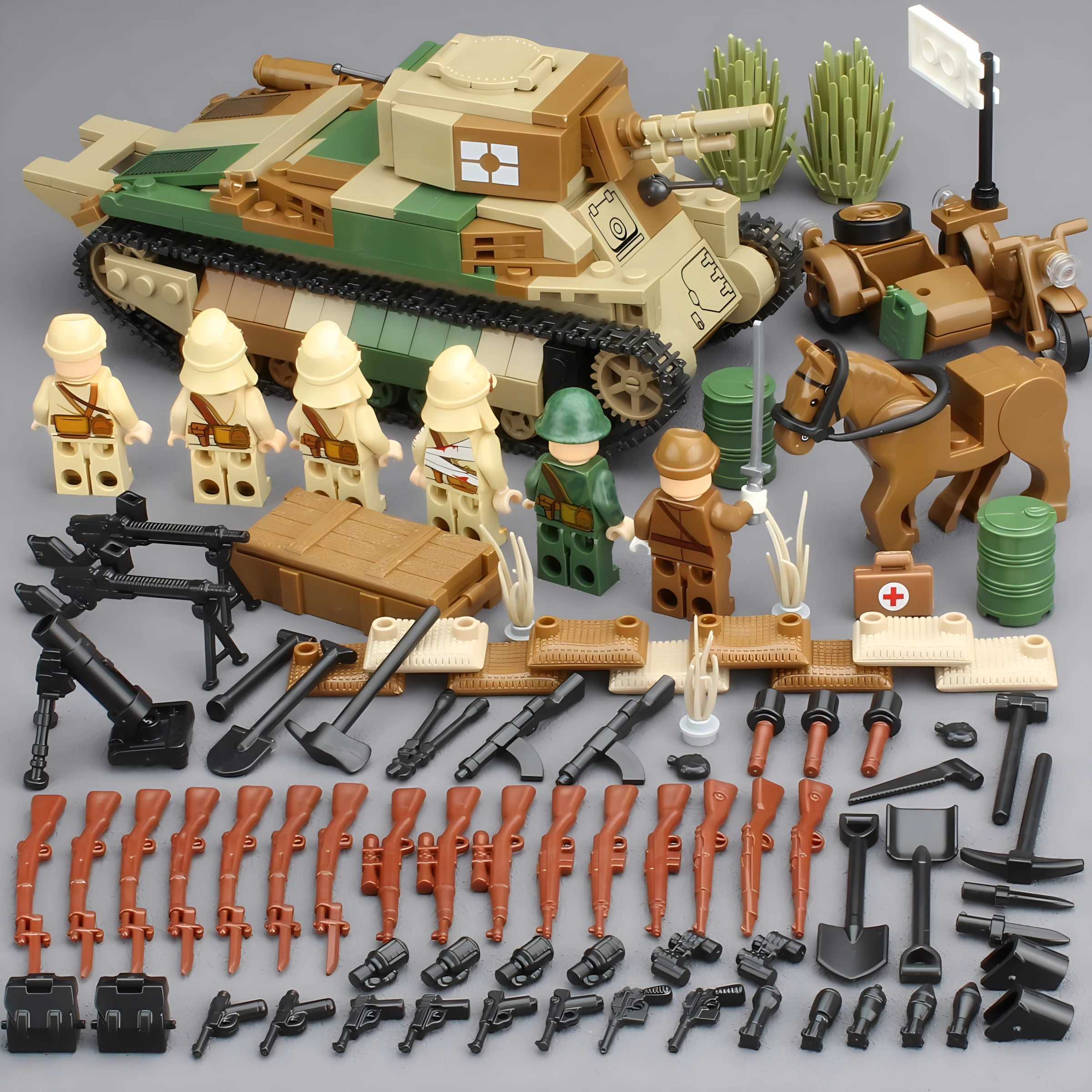 WWII Japanese Army Military Weapons Tank Heavy Armored Vehicle Cannon ...