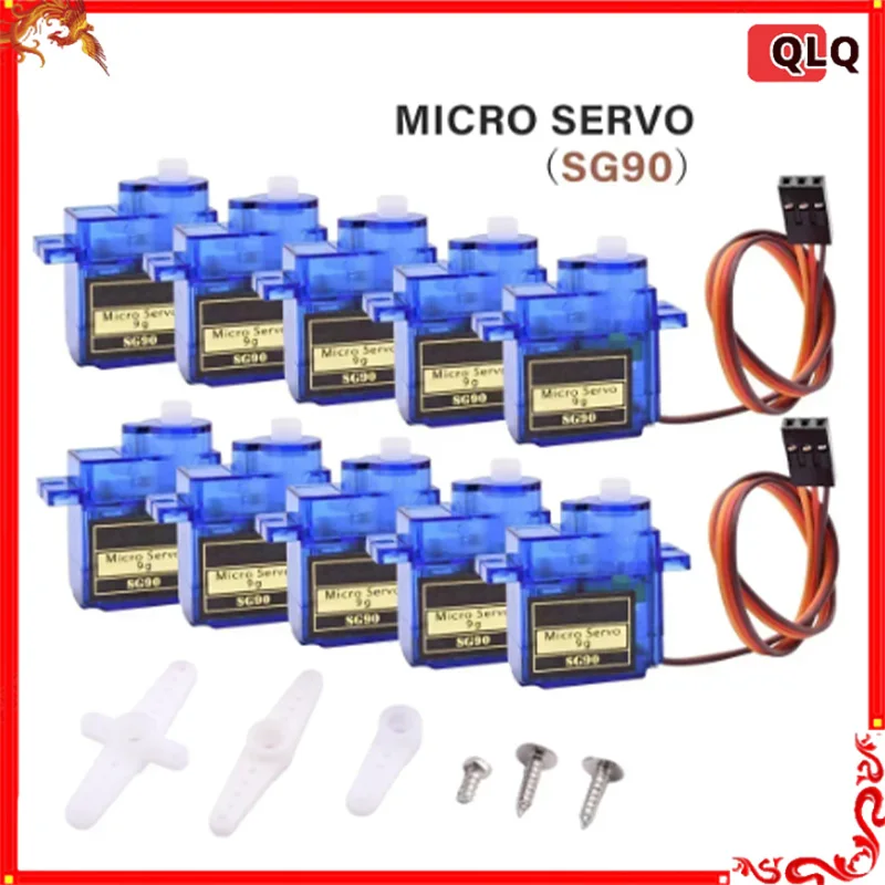 2-5-10-20pcs-Sg90-Servo-Motor-Micro-9g-180-360-Degree-Mount-Sg90-Kit ...