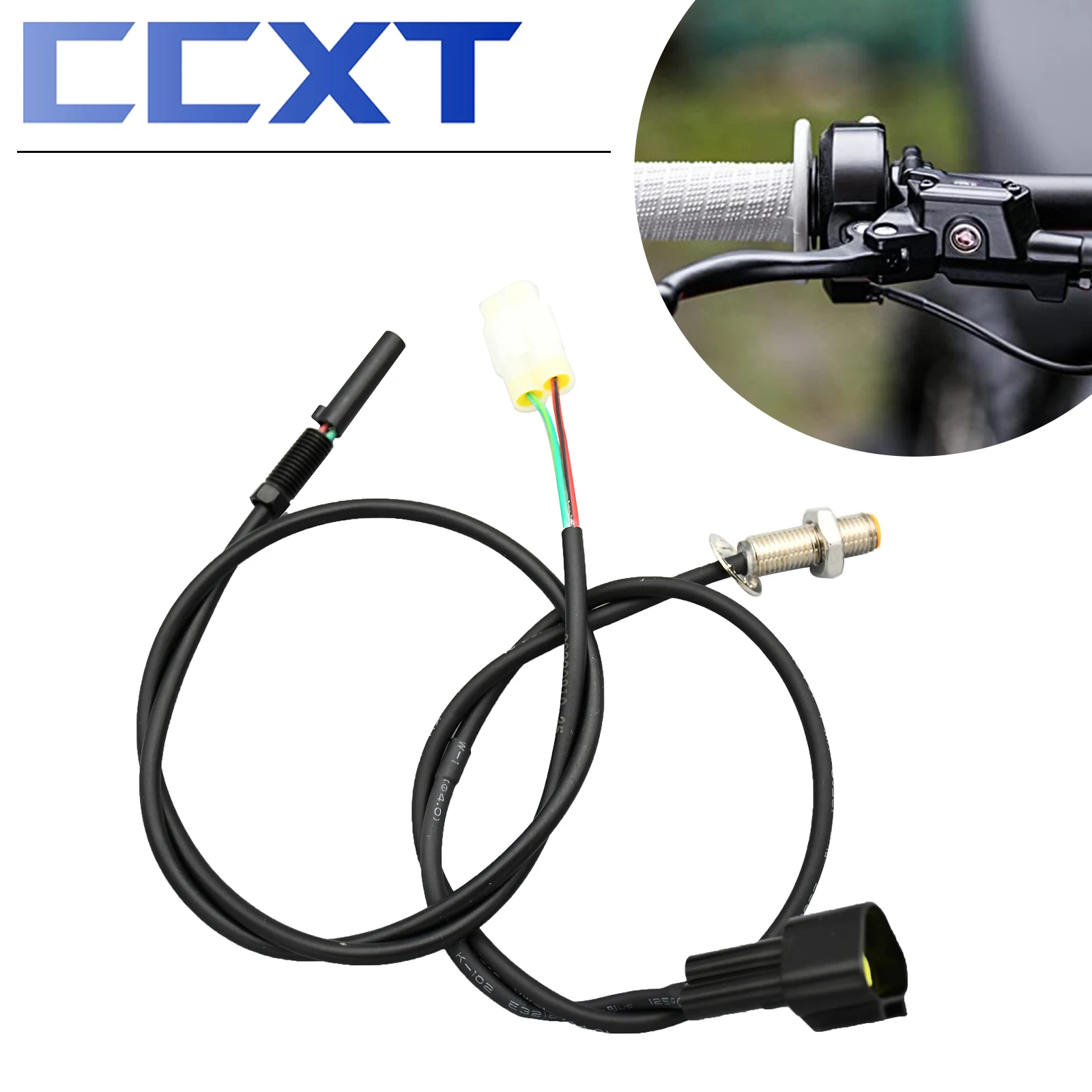 Electric-Motorcycle-Kickstand-Side-Stand-Flameout-Line-Front-Brake-Stop ...