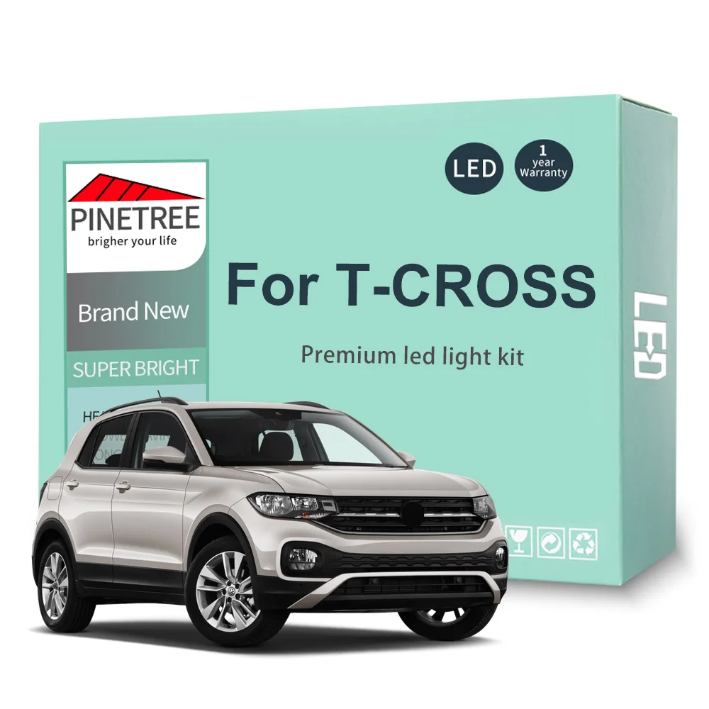 Kit-de-luz-interior-LED-para-Volkswagen-VW-T-CROSS-2018-2019-2020-2021 ...