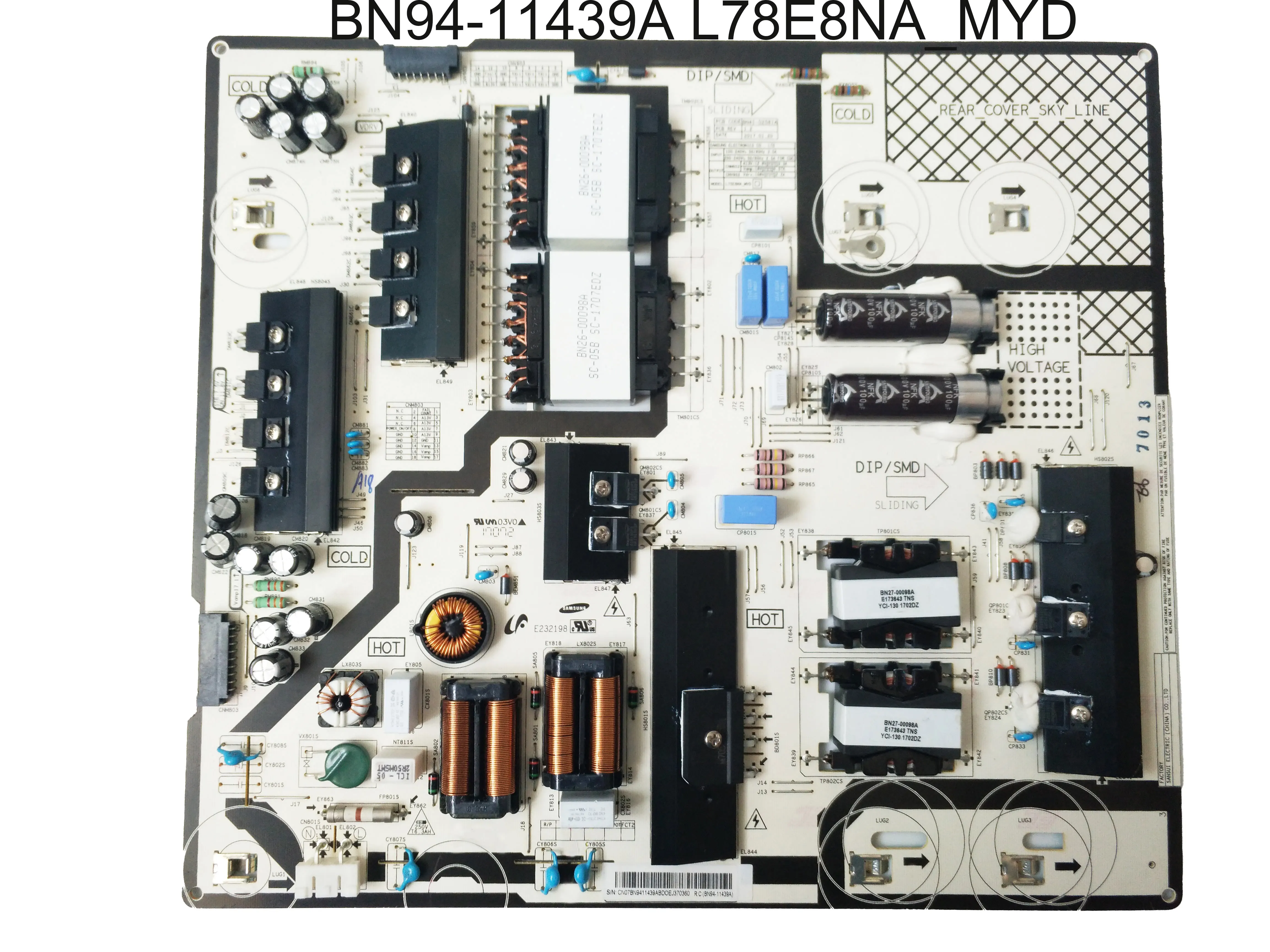 Genuine-Origina-BN41-02581A-BN94-11439A-L75E8NA-MVD-Power-Supply-Board ...
