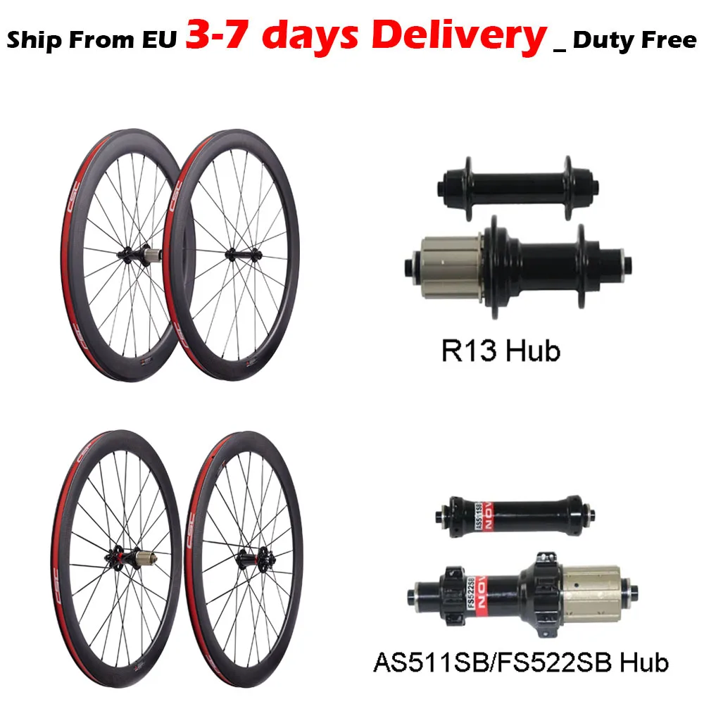 EU-Stock-700C-Racing-Road-bike-carbon-wheels-Clincher-UCI-Carbon-Fiber ...