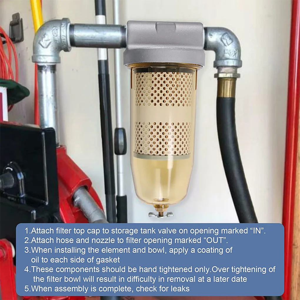 B10-AL-Fuel-Tank-Filter-Fuel-Water-Separator-Assembly-with-PF10-Element ...