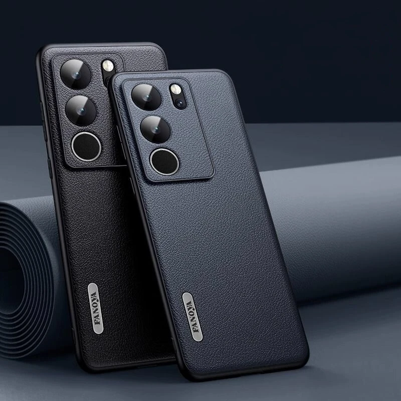Matte-Leather-Case-For-Vivo-V29-Pro-5G-Luxury-Phone-Back-Cover-For-Vivo ...