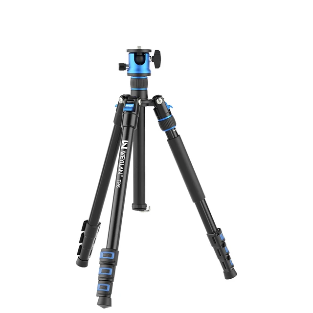 TP6 Profissional Horizontal Tripod for Camera with Faster Flip Lock 66. ...