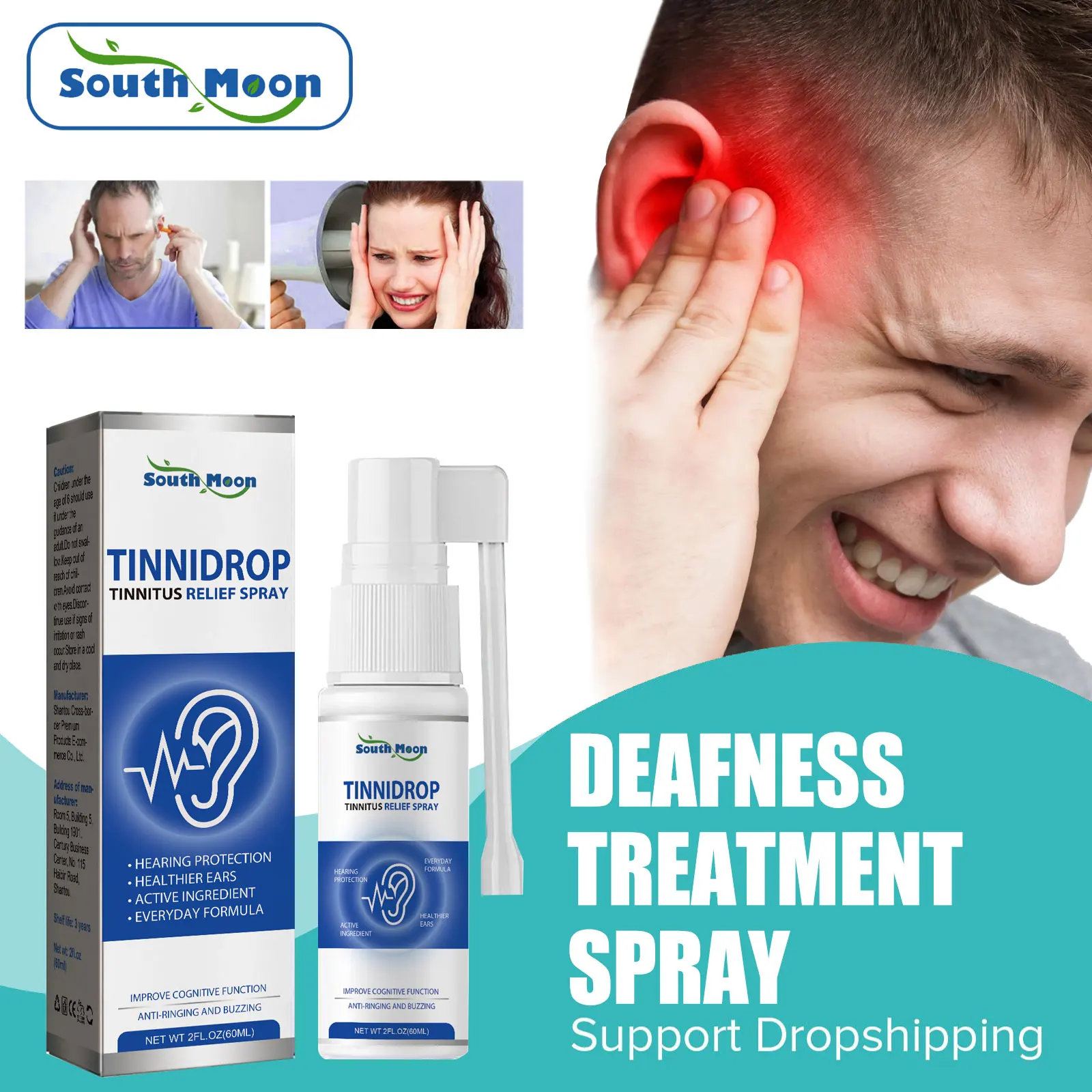 Ear-Ringing-Treatment-Spray-Earwax-Blockage-Cleaning-Anti-Cochlear ...