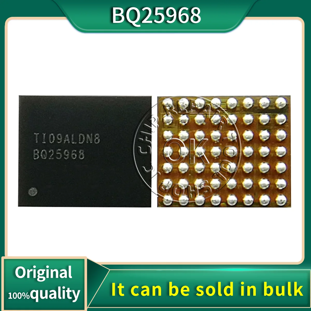 BQ25968 IC de carga para xiaomi poco x3 pro, cargador de batería IC 25968, BQ25968YFFR, Chip de ...