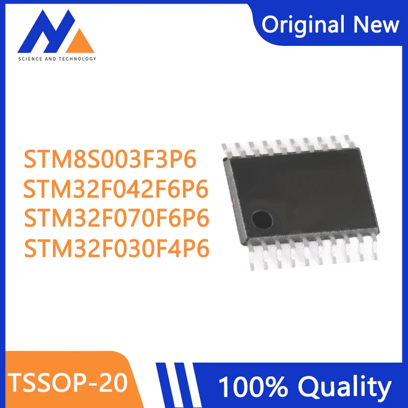 5PCS-LOT-STM32F042F4P6-32F042F4P6-STM8S003F3P6-8S003F3P6-STM32F070F6P6-32F070F6P6-STM32F030F4P6 ...